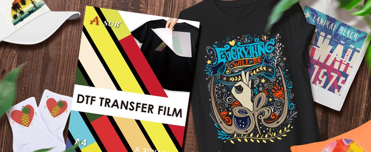 A-SUB DTF Film – Premium Direct to Film Transfer Sheets
