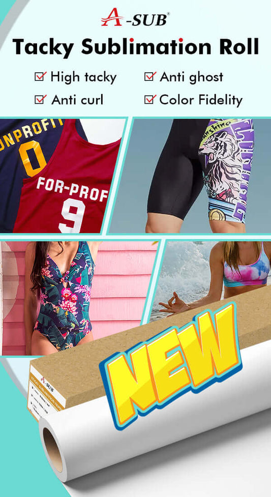 A-SUB Sublimation Transfer Paper, No. 1 in North American Sales