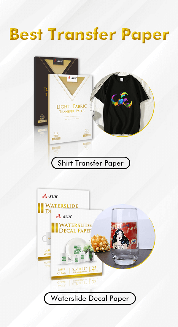 A-SUB Heated Transfer Paper: High-Quality Transfer Paper for Printing