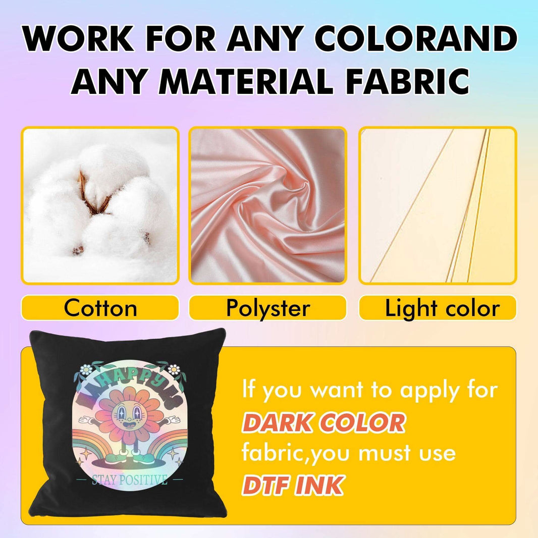 DTF Varied Effects Film Set - 8.5"x11" Sheets