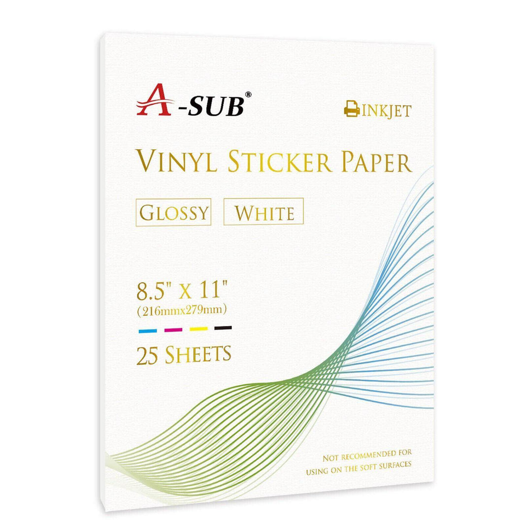 Create Vibrant Custom Stickers with A-SUB Sticker Paper