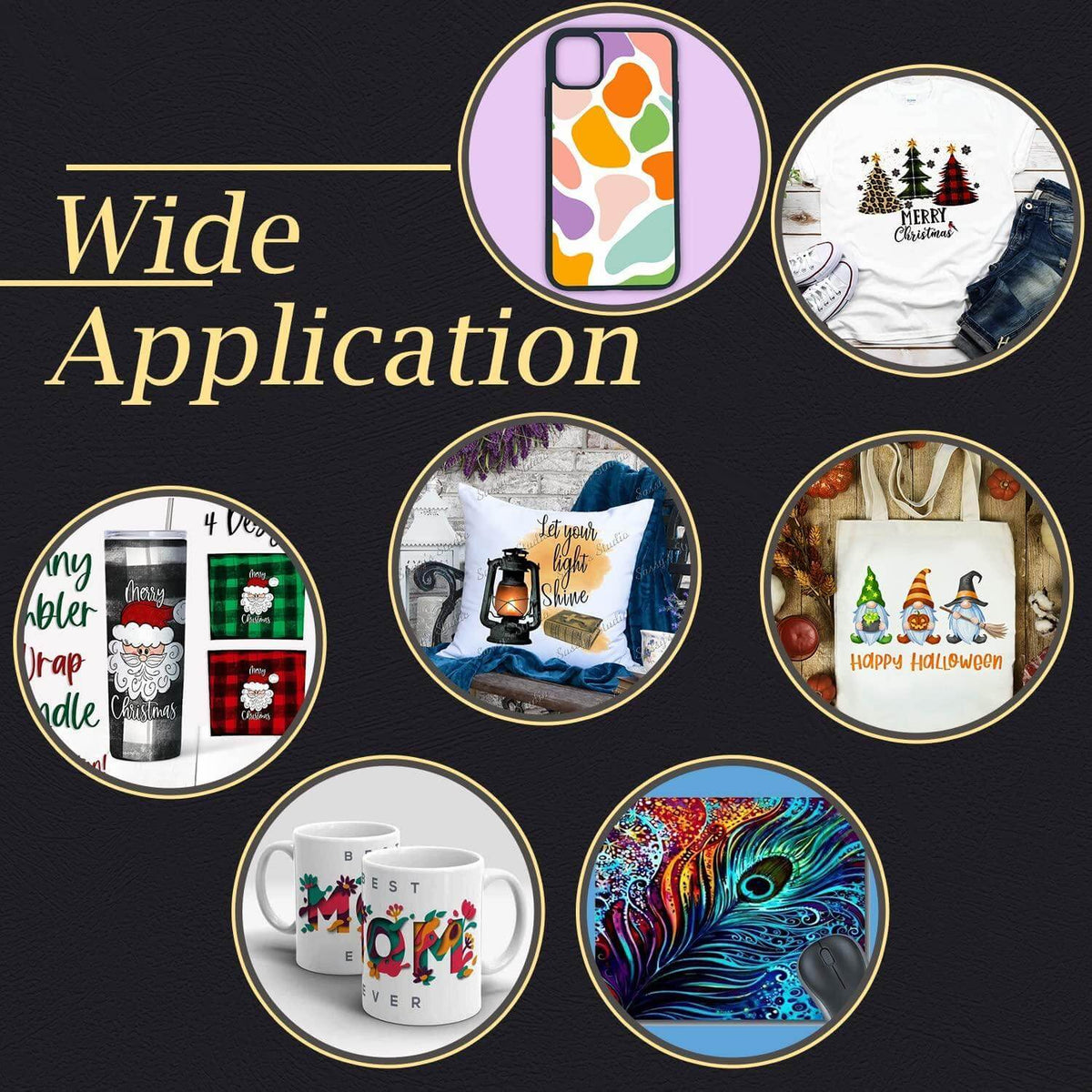 A-SUB Sublimation Paper 125gsm & Sublimation Ink & Mouse Pad Bundle Ki